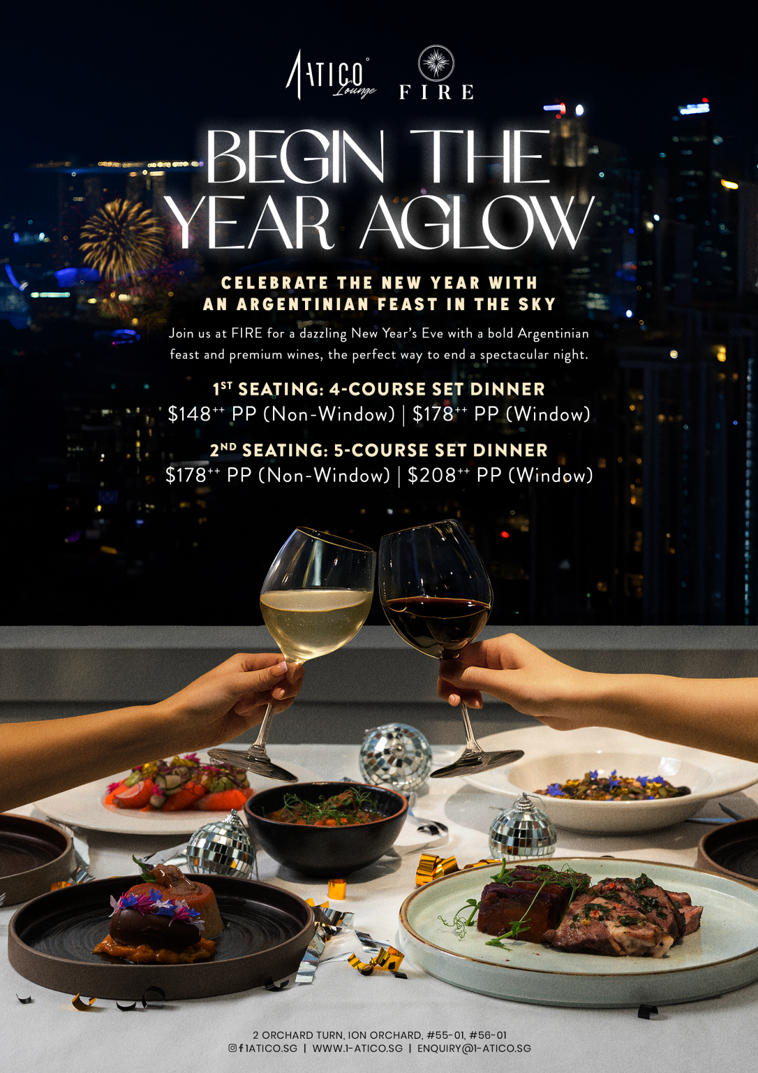 Begin the Year Aglow | Argentinian Restaurant in ION Singapore – FIRE ...